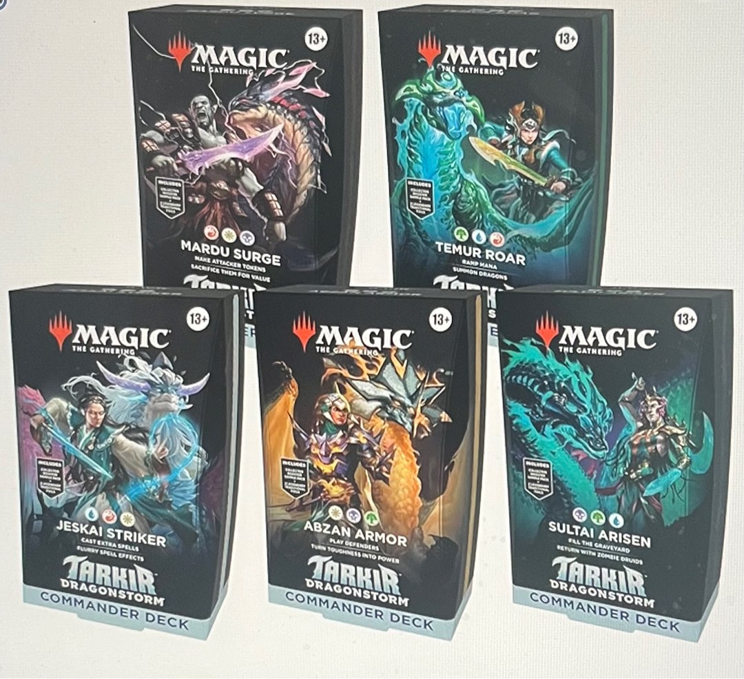 [PREORDER] MTG NEW TAKIR: DRAGONSTORM ALL PRECON , Hobbies & Toys, Toys ...