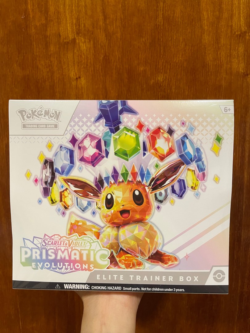Prismatic Evolution ETB, Hobbies & Toys, Toys & Games on Carousell
