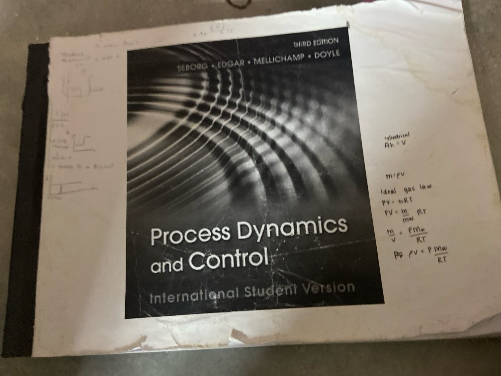 PROCESS DYNAMICS AND CONTROL SEBROG THIRD EDITION, Hobbies & Toys ...