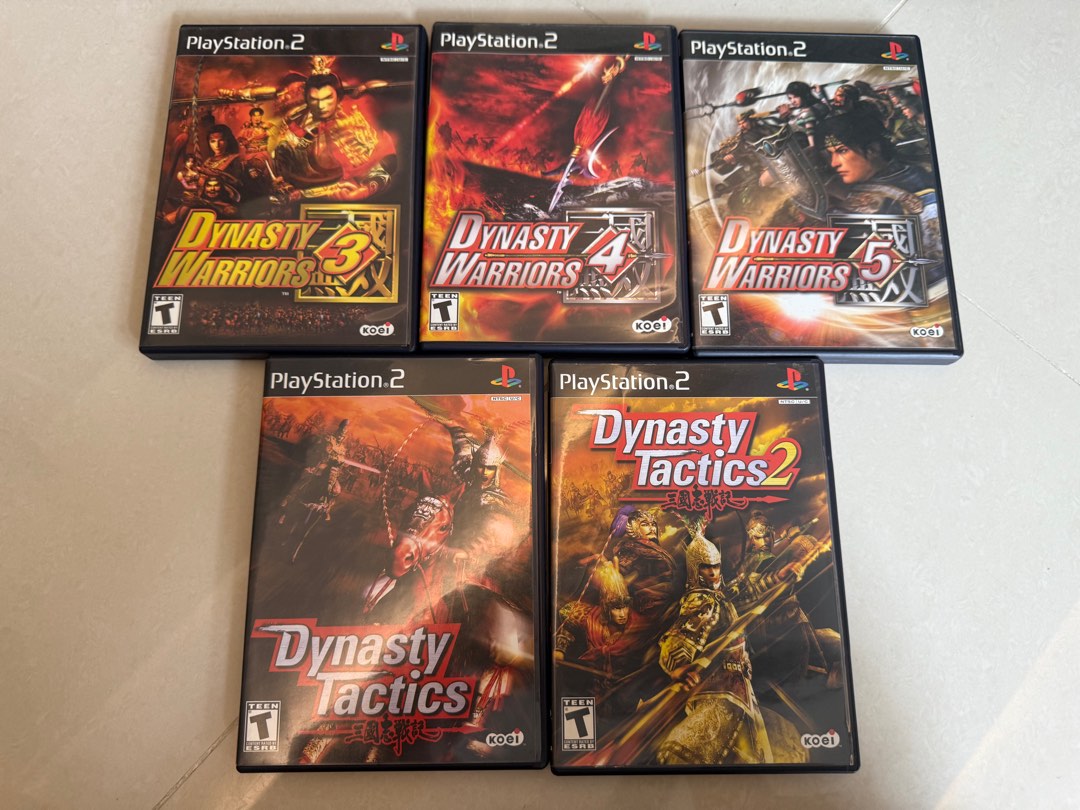 PS2 - Dynasty Tactics, Video Gaming, Video Games, PlayStation on Carousell