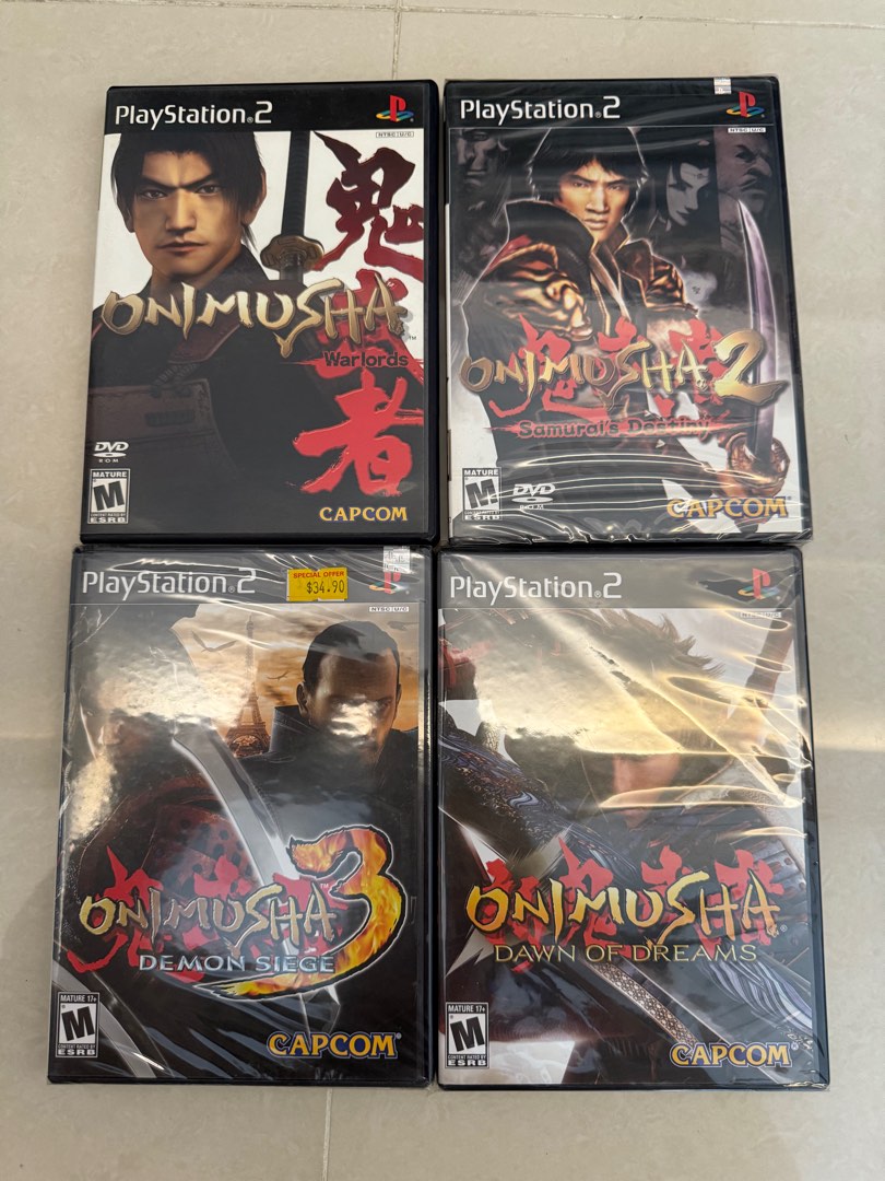 PS2 - Onimusha, Video Gaming, Video Games, PlayStation on Carousell