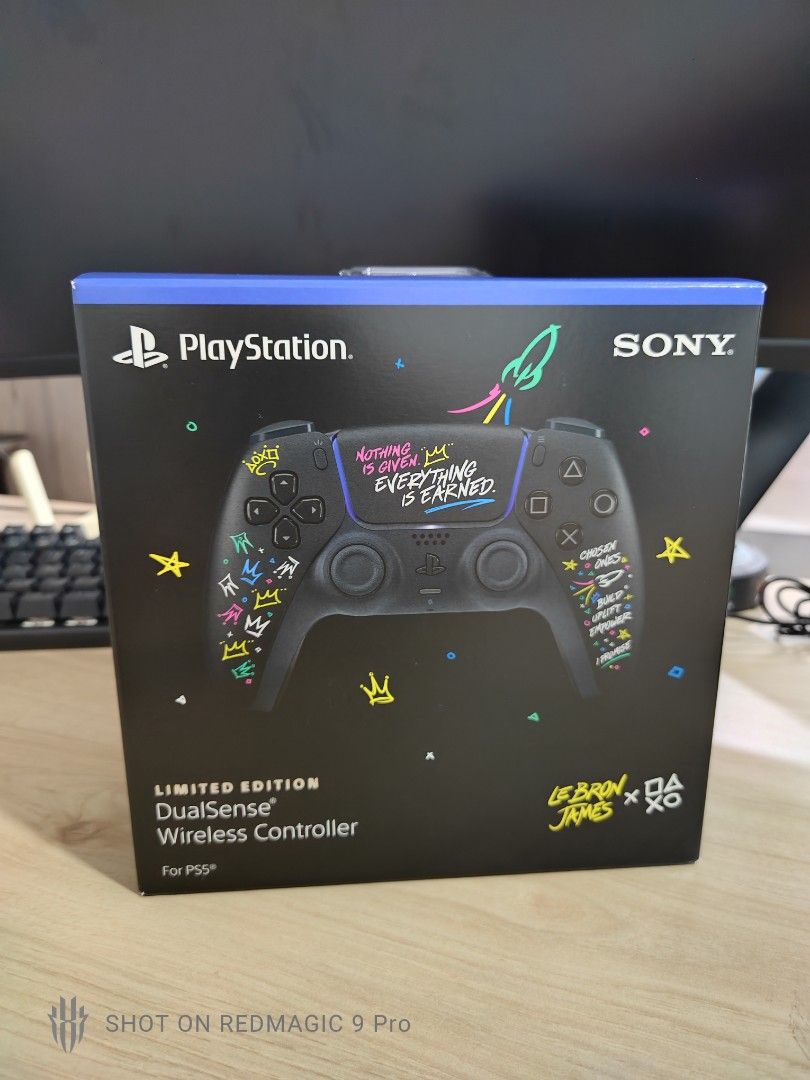 PS5 Controller Lebron James, Video Gaming, Video Game Consoles, PlayStation on Carousell