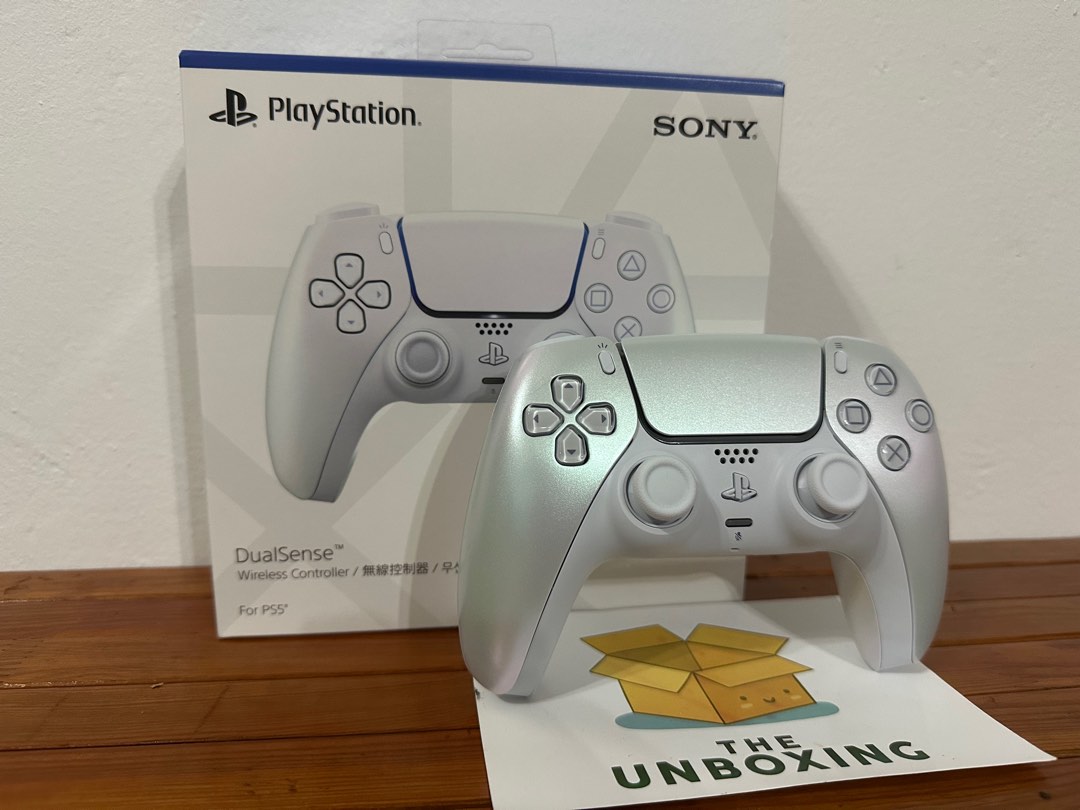 PS5 Dualsense DS5 Chroma Pearl, Video Gaming, Gaming Accessories ...