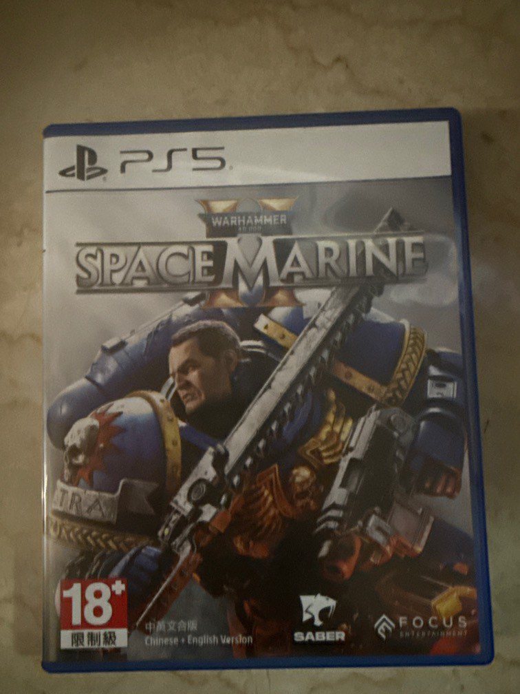 PS5 Warhammer Space Marines, Hobbies & Toys, Toys & Games on Carousell