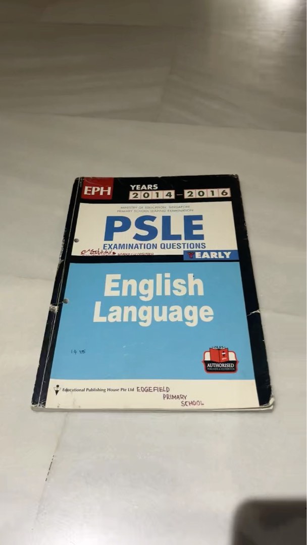 PSLE English Language Practice Book 2014-2016, Hobbies & Toys, Books ...