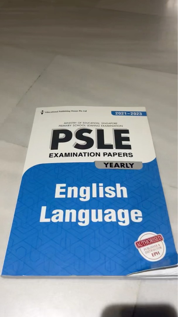 PSLE English Language Yearly Exam Papers 2021-2023, Hobbies & Toys ...