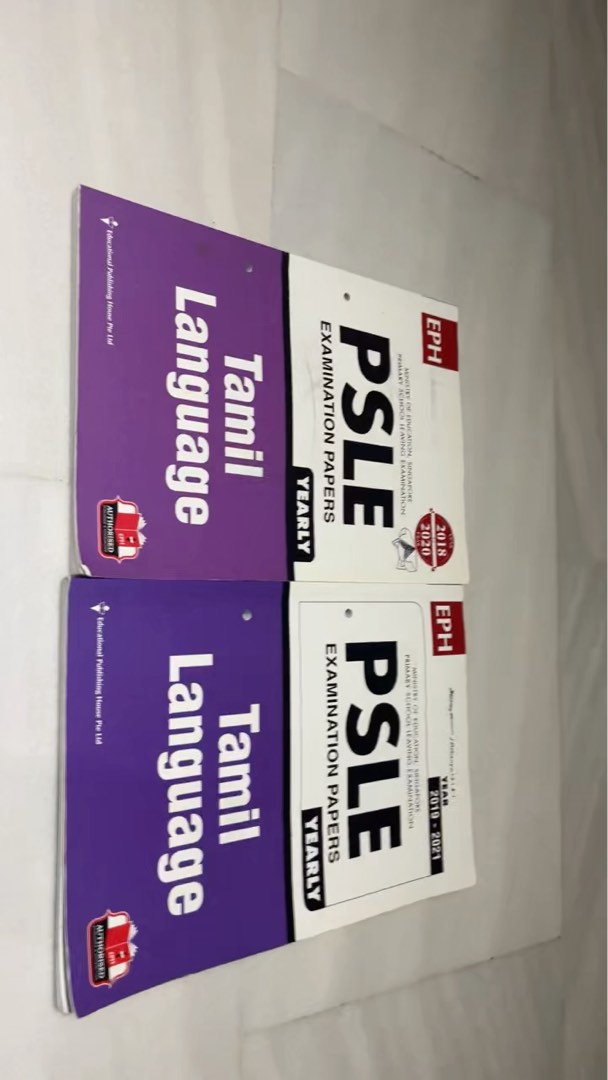 PSLE Tamil Language Exam Papers, Hobbies & Toys, Books & Magazines ...