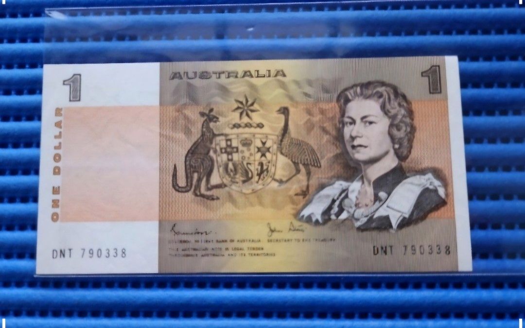 QE2 790338 Australia Queen Elizabeth II $1 Paper Note DNT 790338 Dollar ...