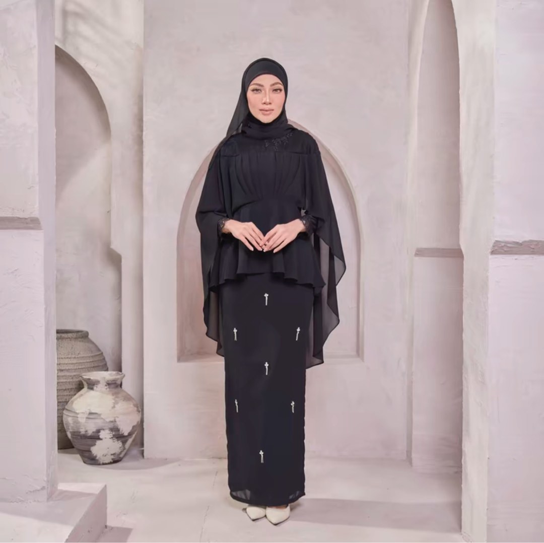 Qaamnie thalia kurung 2025, Women's Fashion, Muslimah Fashion, Baju ...