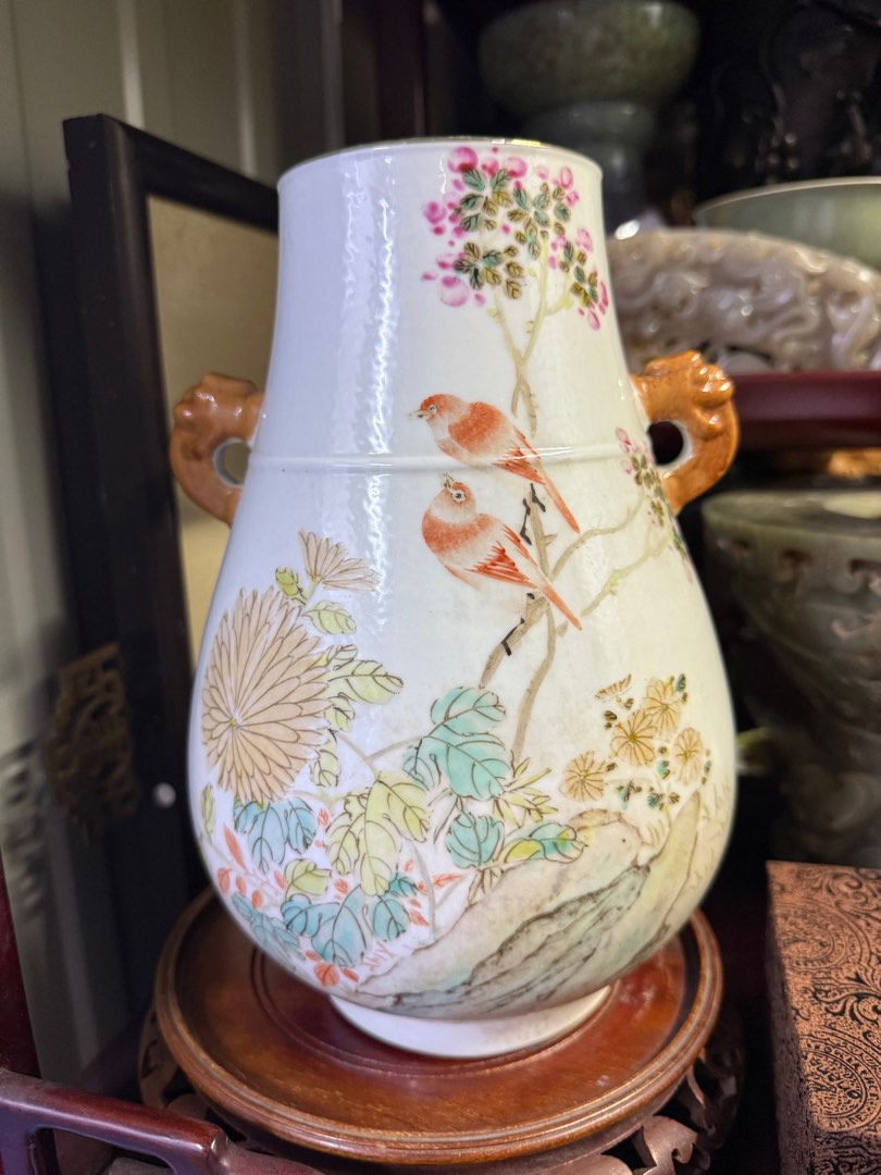 Rare famous Republican artist vase, Hobbies & Toys, Memorabilia ...