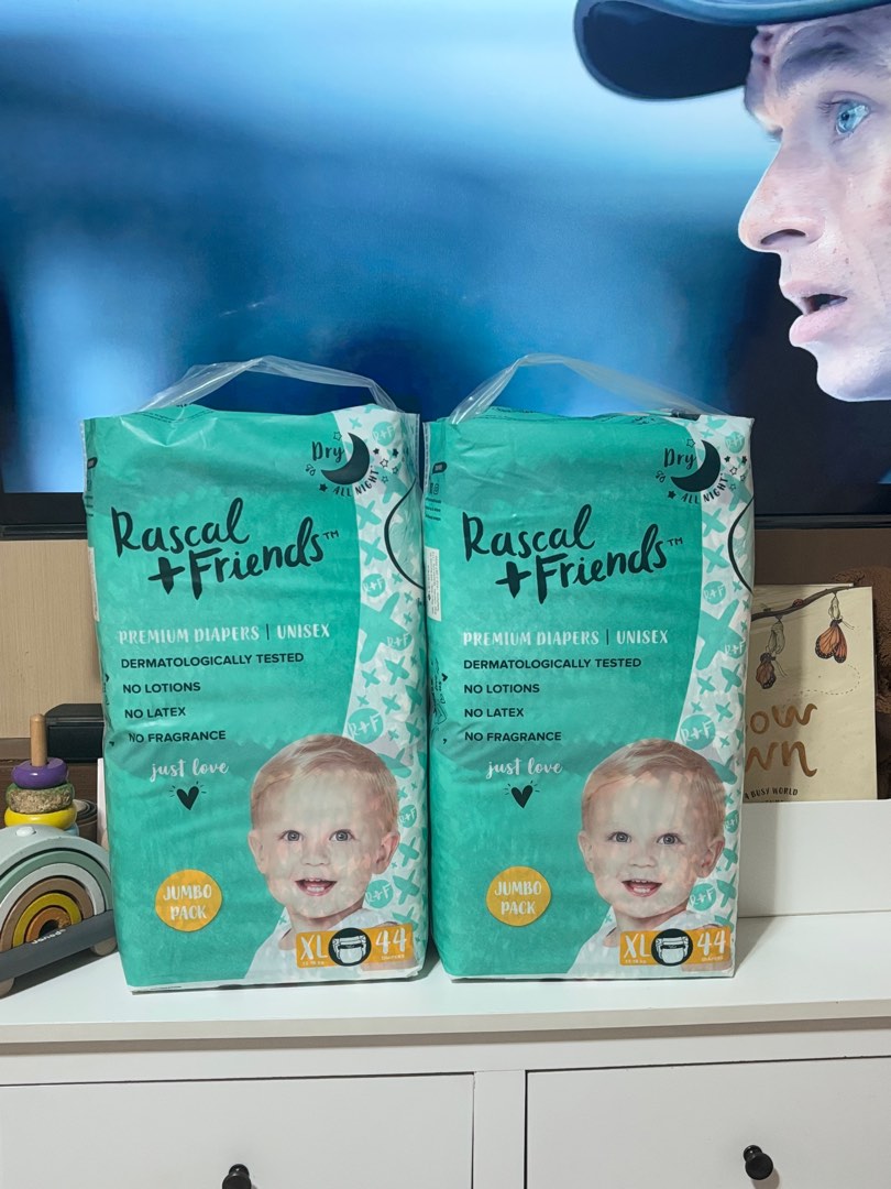 Rascal & Friends Diaper, Babies & Kids, Babies & Kids Fashion on Carousell