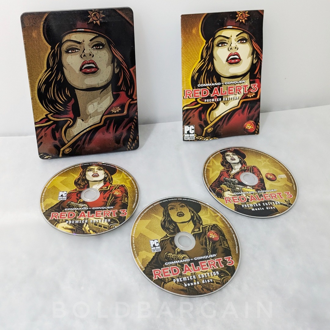 RED ALERT 3 Premier Edition PC Game, Video Gaming, Video Games, Others ...