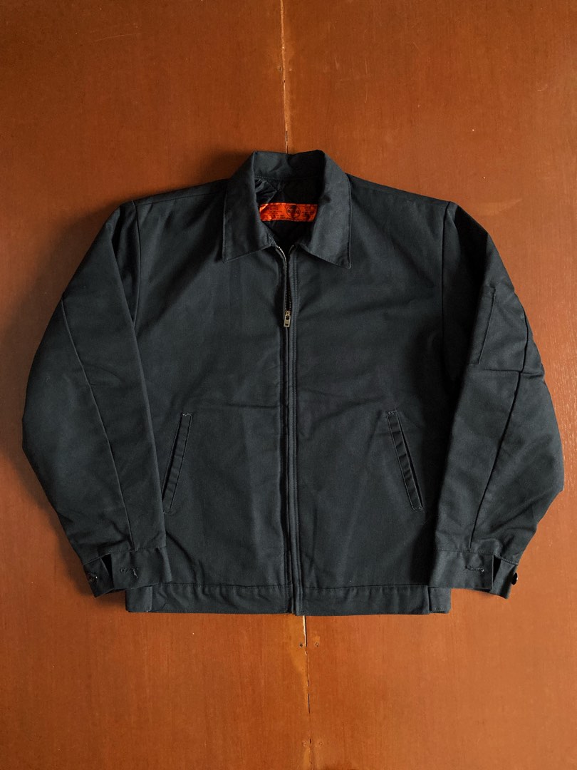 Red Kap Insulated Work Jacket Eisenhower Redkap, Fesyen Pria, Pakaian ...