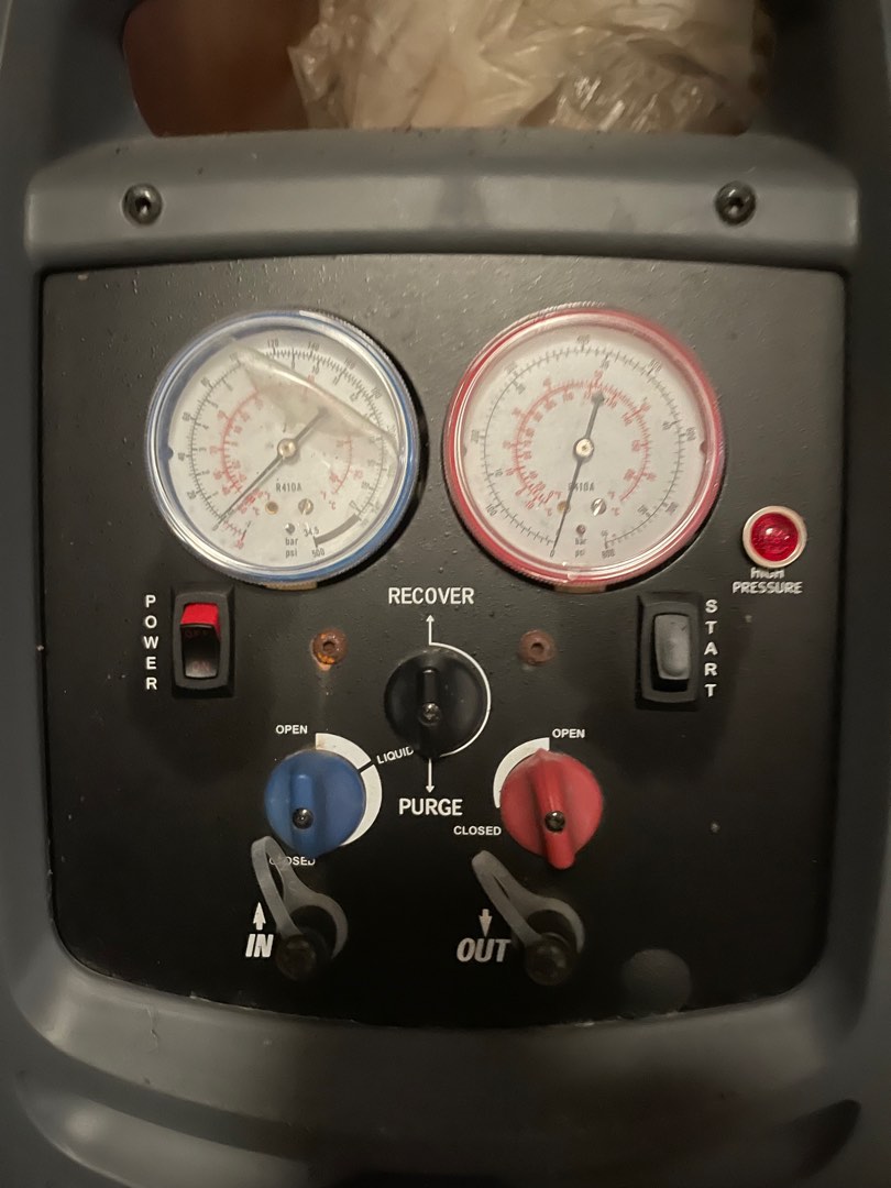 Robinair Refrigerant Recovery Machine, TV & Home Appliances, Air ...