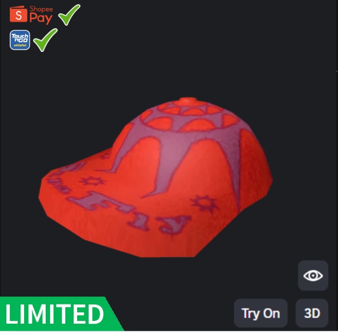 ROBLOX LIMITED SUPA DUPA FLY CAP (DUPA) FOR SALE, Video Gaming, Gaming ...