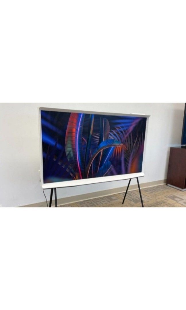 Samsung 55 Inch The Serif QLED TV with stand, TV & Home Appliances, TV ...