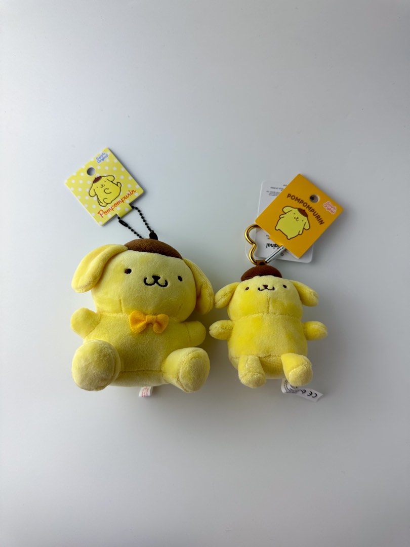 Sanrio Pompompurin Giant Full Body Plush Keychain, Hobbies & Toys, Toys ...