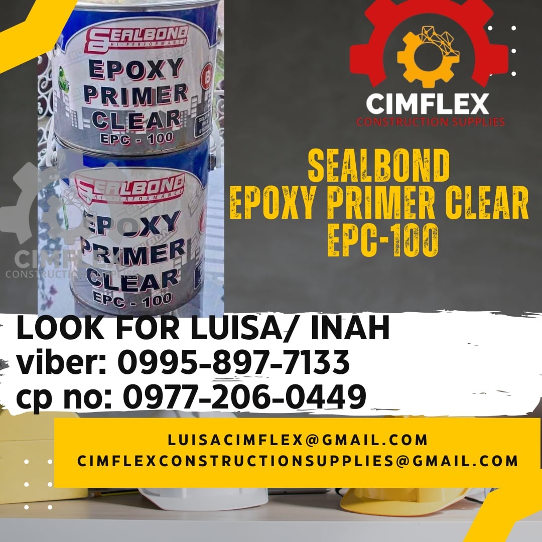 sealbond epoxy primer clear epc-100, Everything Else, Others on Carousell