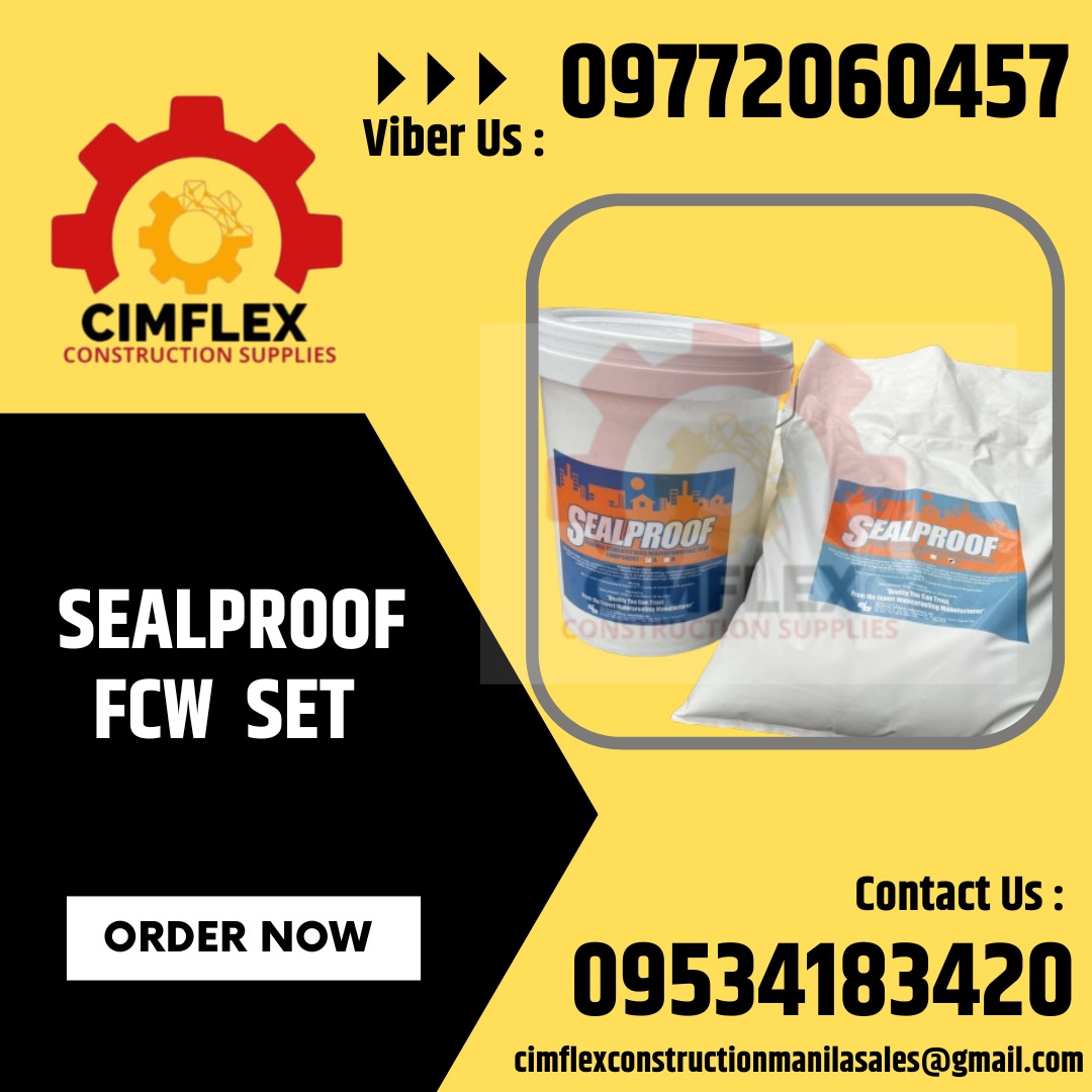 SEALPROOF SEALBOND FLEXIBLE CEMENTITIOUS WATERPROOFING FCW, Commercial & Industrial, Industrial ...