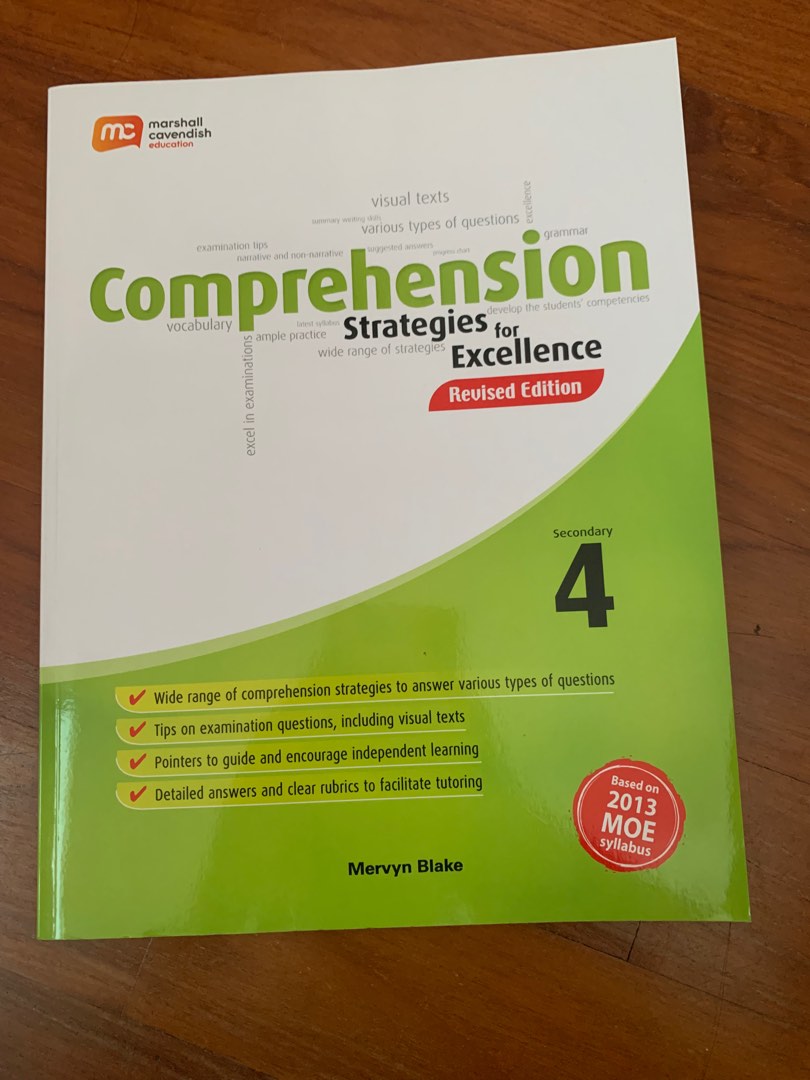 Sec 4 English Comprehension Book, Hobbies & Toys, Books & Magazines ...