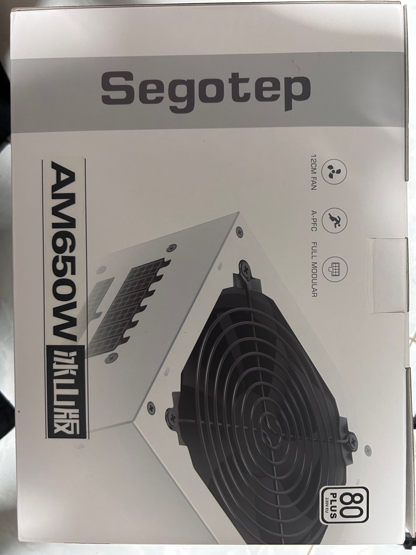 Segotep psu 650w full modular, Computers & Tech, Parts & Accessories ...