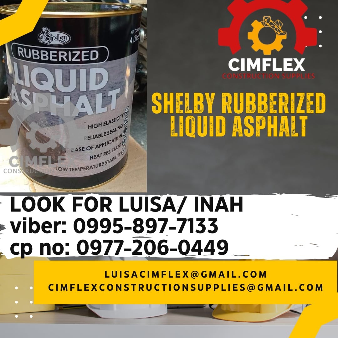 shelby rubberized liquid asphalt, Everything Else, Others on Carousell
