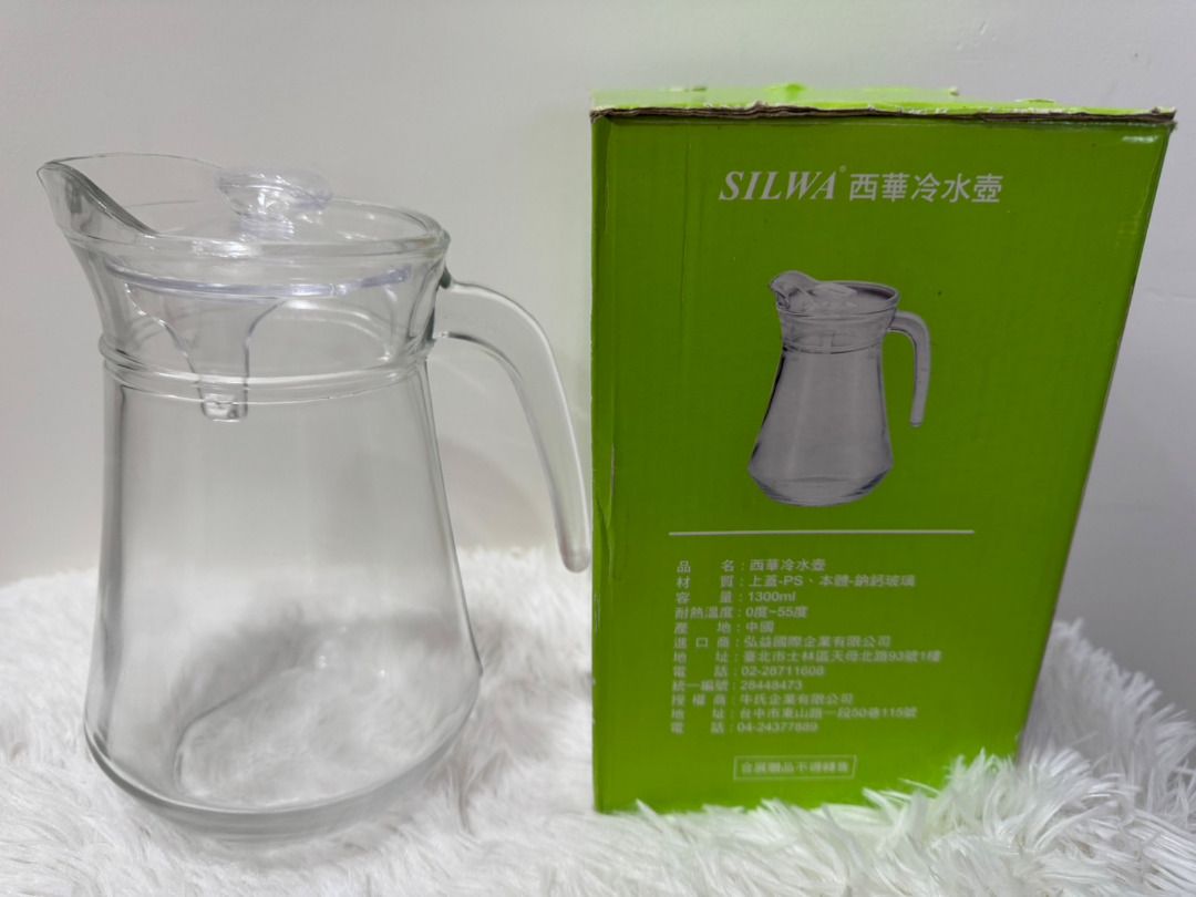 [出售]全新 SILWA 西華冷水壼 1300ml-三重自取、可寄, 家具及居家用品, 浴室、廚房用品配件在旋轉拍賣
