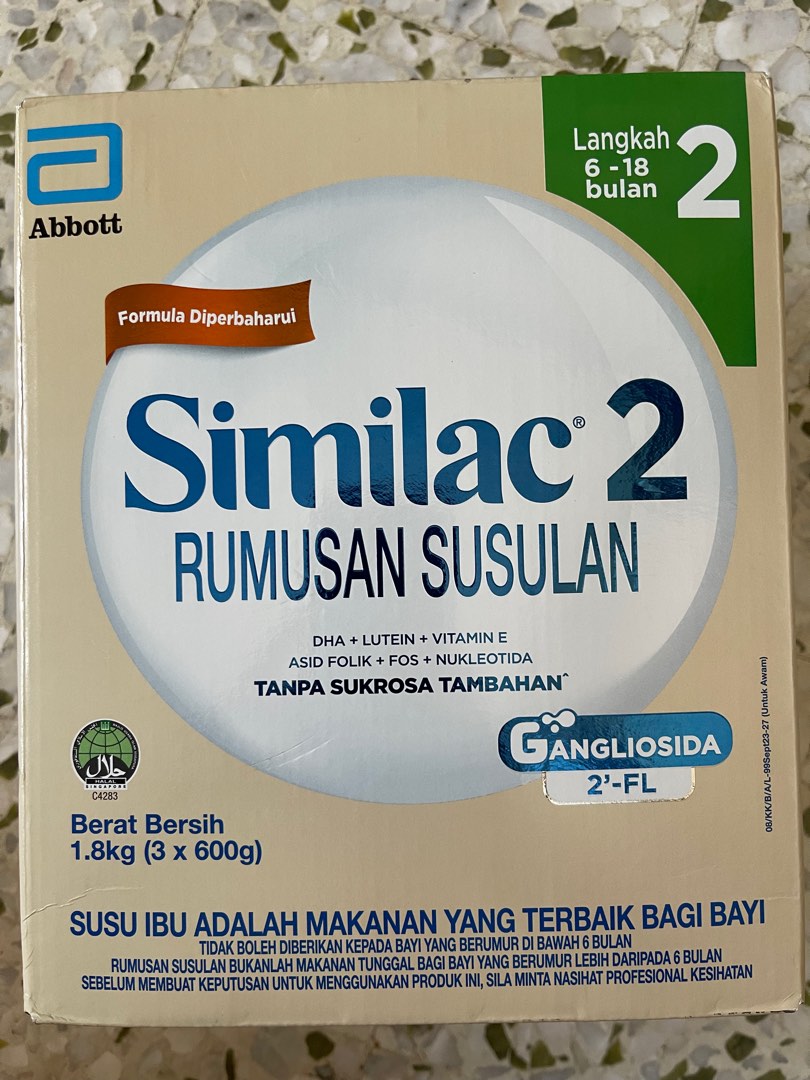 Similac Susu Milk Powder (6 - 18 months), Babies & Kids, Nursing ...