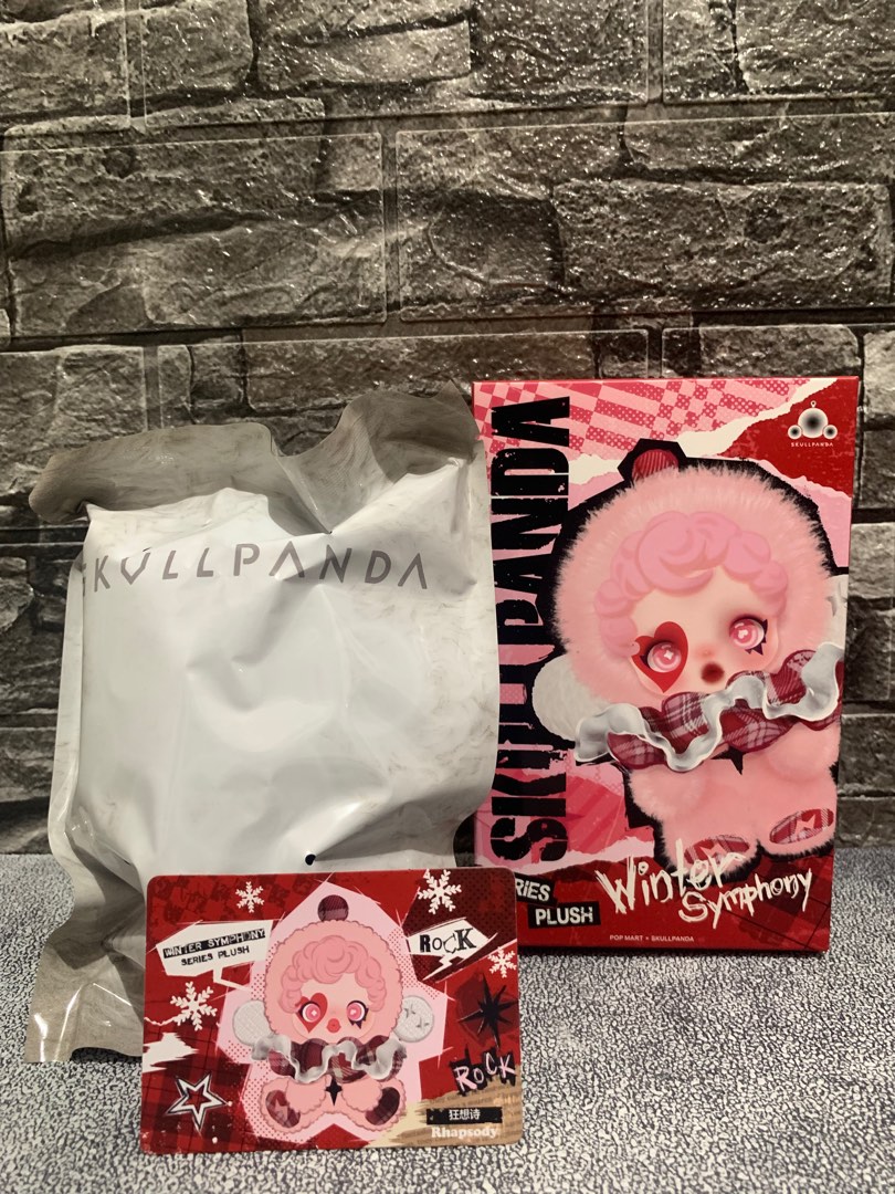 SKULLPANDA Winter Symphony Series Plush (SELECTED) - Rhapsody, Toys ...