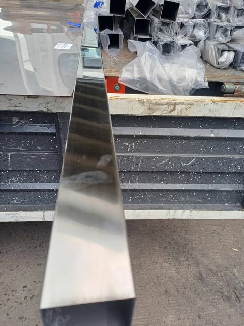 Stainless square tube mirror, Commercial & Industrial, Construction ...