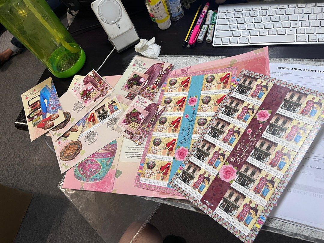 Stamp the baba nyonya heritage, Hobbies & Toys, Stationery & Craft ...