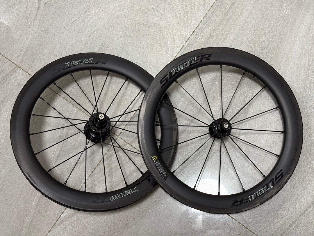 Super Team 349 Wheelset for Brompton, Sports Equipment, Bicycles ...