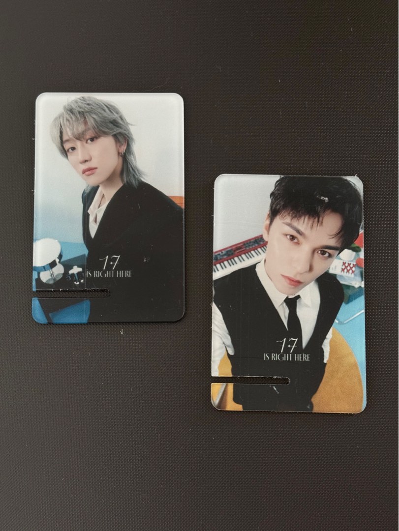 SVT Seventeen 17 Right Here Acrylic Phone stand THE8 VERNON, Hobbies ...