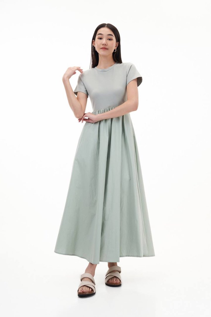 TCL Theclosetlover Paula Dress in Sage, Women's Fashion, Dresses & Sets ...