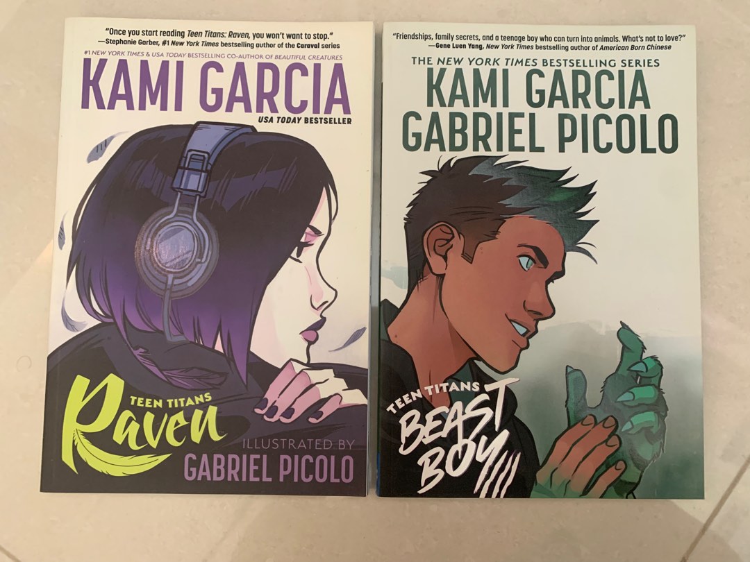 Teen Titans (Raven, Beastboy) - Gabriel Picolo, Hobbies & Toys, Books ...