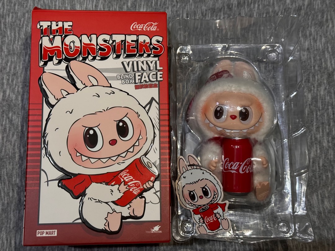 The Monster Blind Box Coca Cola Edition Happy Factor, Hobbies & Toys ...
