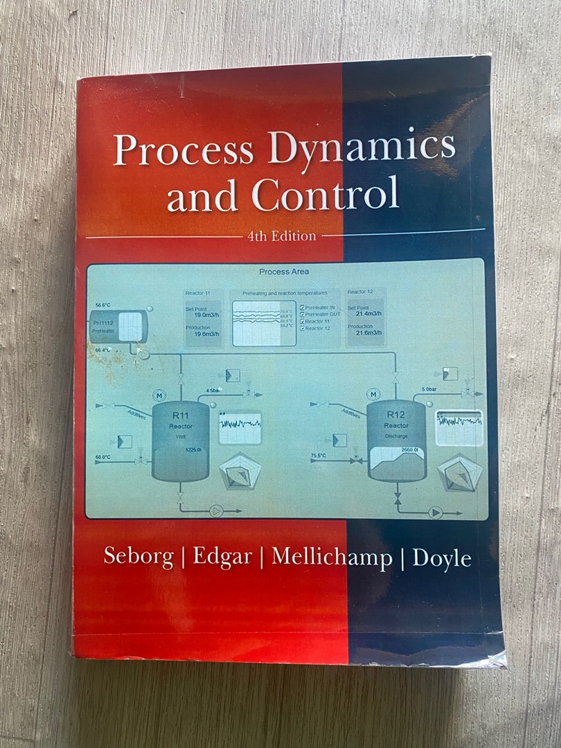 The Process Dynamics and Control 4th Edition book by Doyle, Hobbies ...