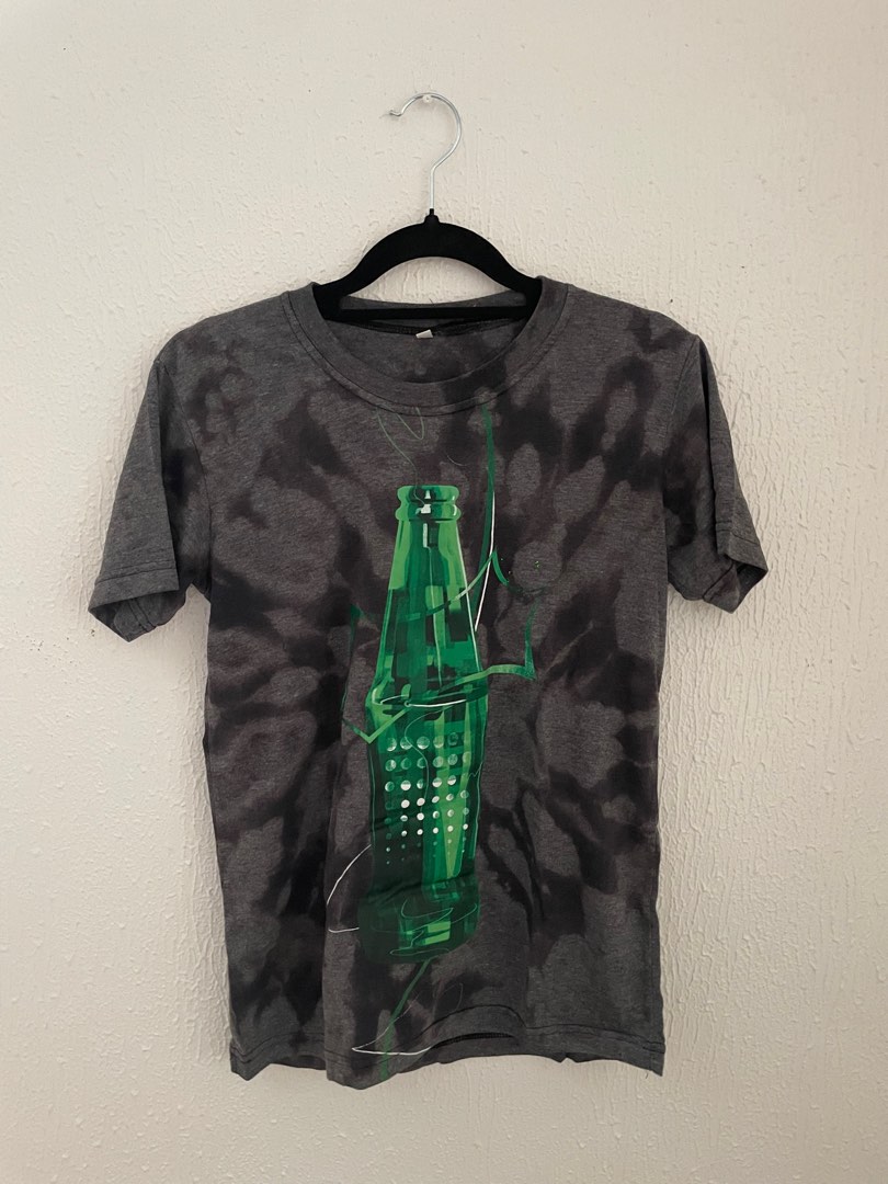 Bleach Dye Sprite Shirt, Men's Fashion, Tops & Sets, Tshirts & Polo ...