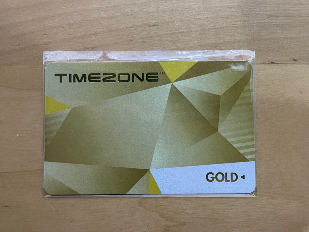 TIMEZONE GOLD CARD, Hobbies & Toys, Toys & Games on Carousell
