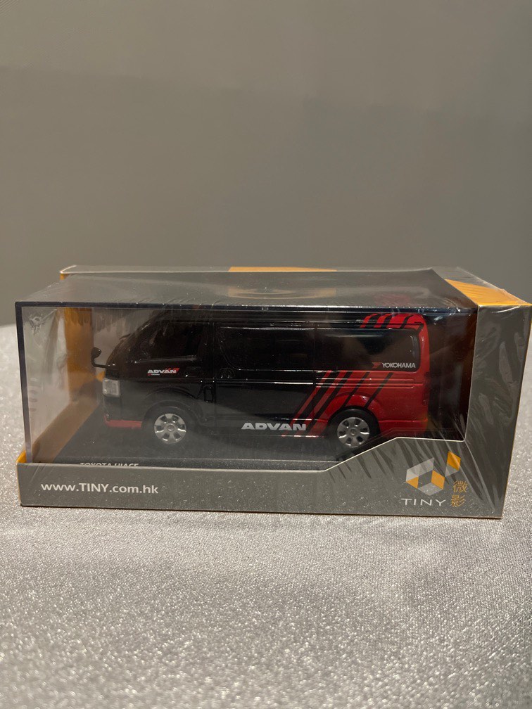Tiny 1/43 Hiace Advan Livery, Hobbies & Toys, Toys & Games on Carousell