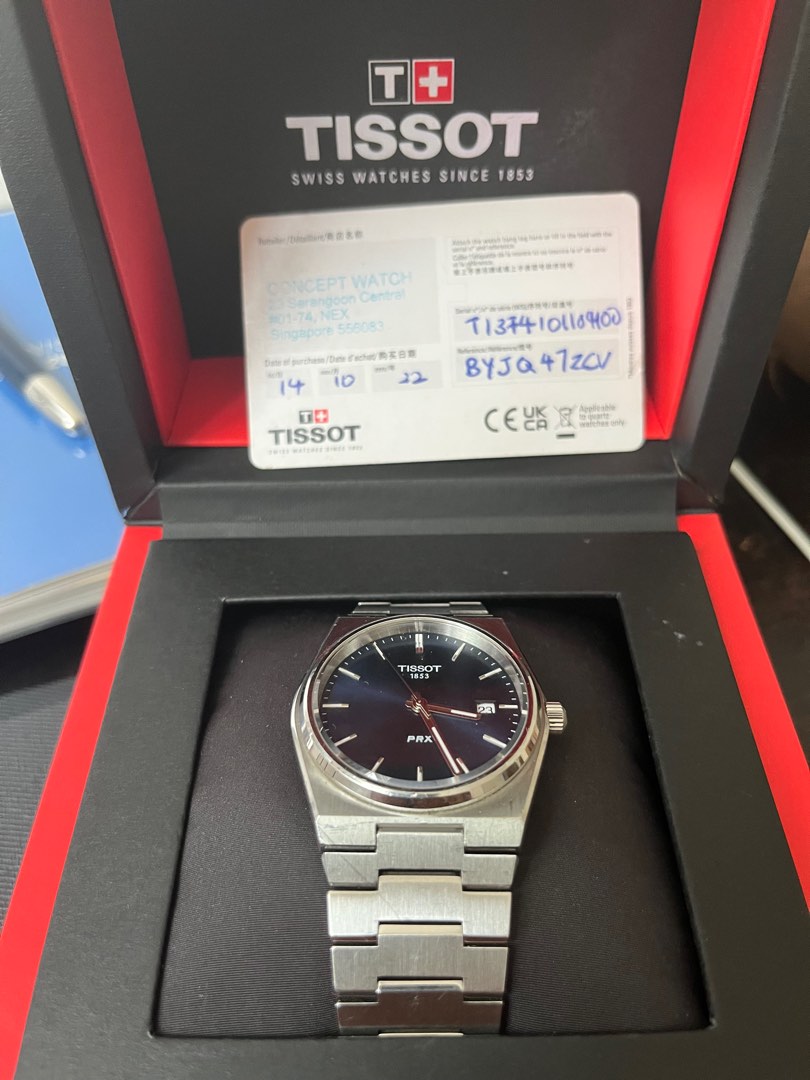 Tissot PRX Watch, Hobbies & Toys, Stationery & Craft, Other Stationery ...