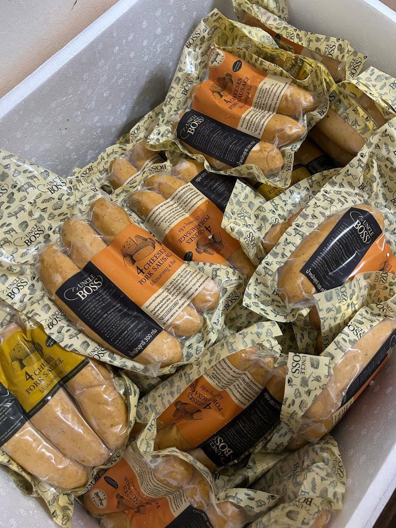 TRENDING UNCLE BOSS 4 CHEESE SAUSAGE FROM THAILAND 🇹🇭, Food & Drinks ...