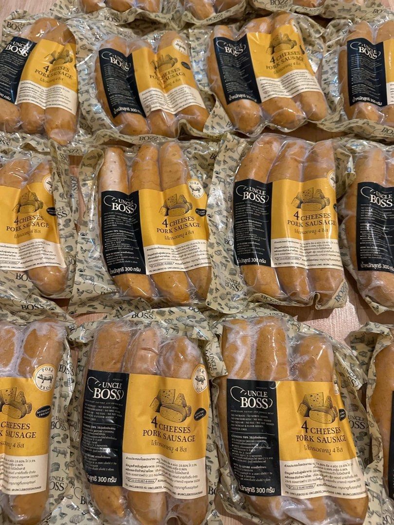 TRENDING UNCLE BOSS 4 CHEESE SAUSAGE FROM THAILAND 🇹🇭, Food & Drinks ...