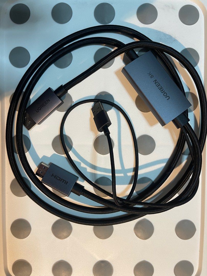 UGREEN HDMI to DP / DisplayPort Cable , PC , Game Console , Audio ...