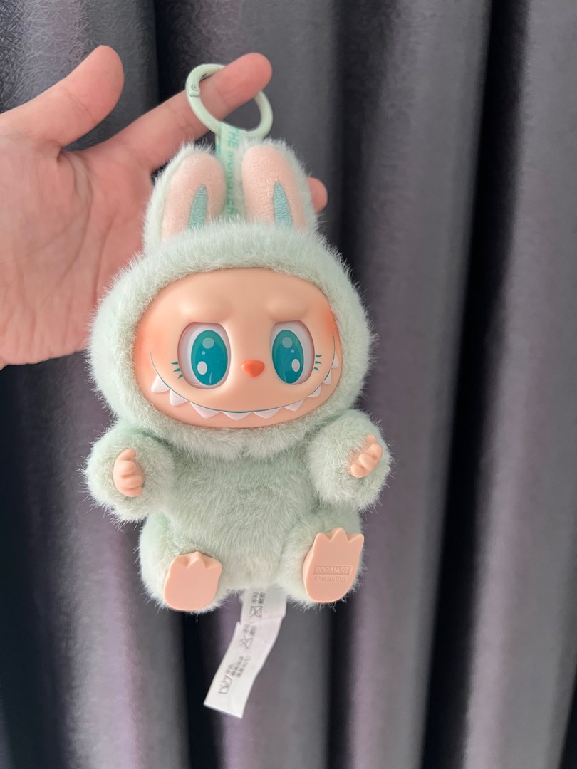 Unsealed plastic labubu v2 ququ, Hobbies & Toys, Toys & Games on Carousell