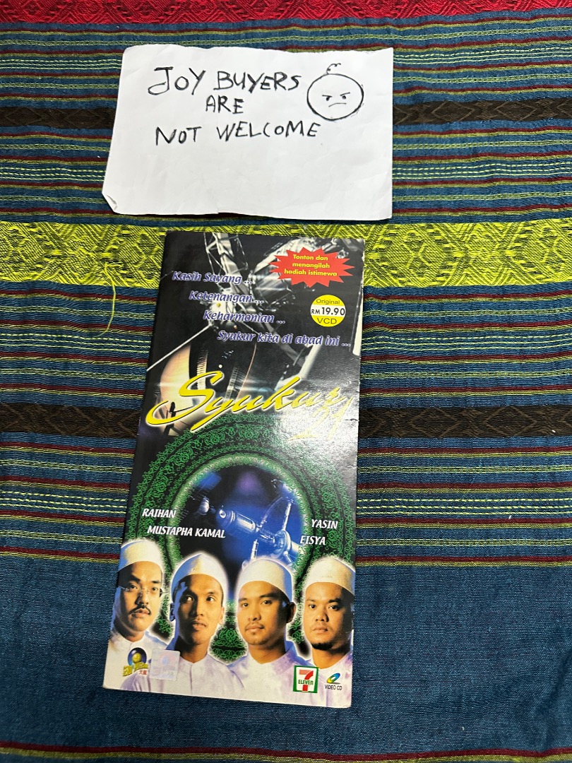 VCD RAIHAN FILEM MOVIE SYUKUR 21, Everything Else, Others on Carousell