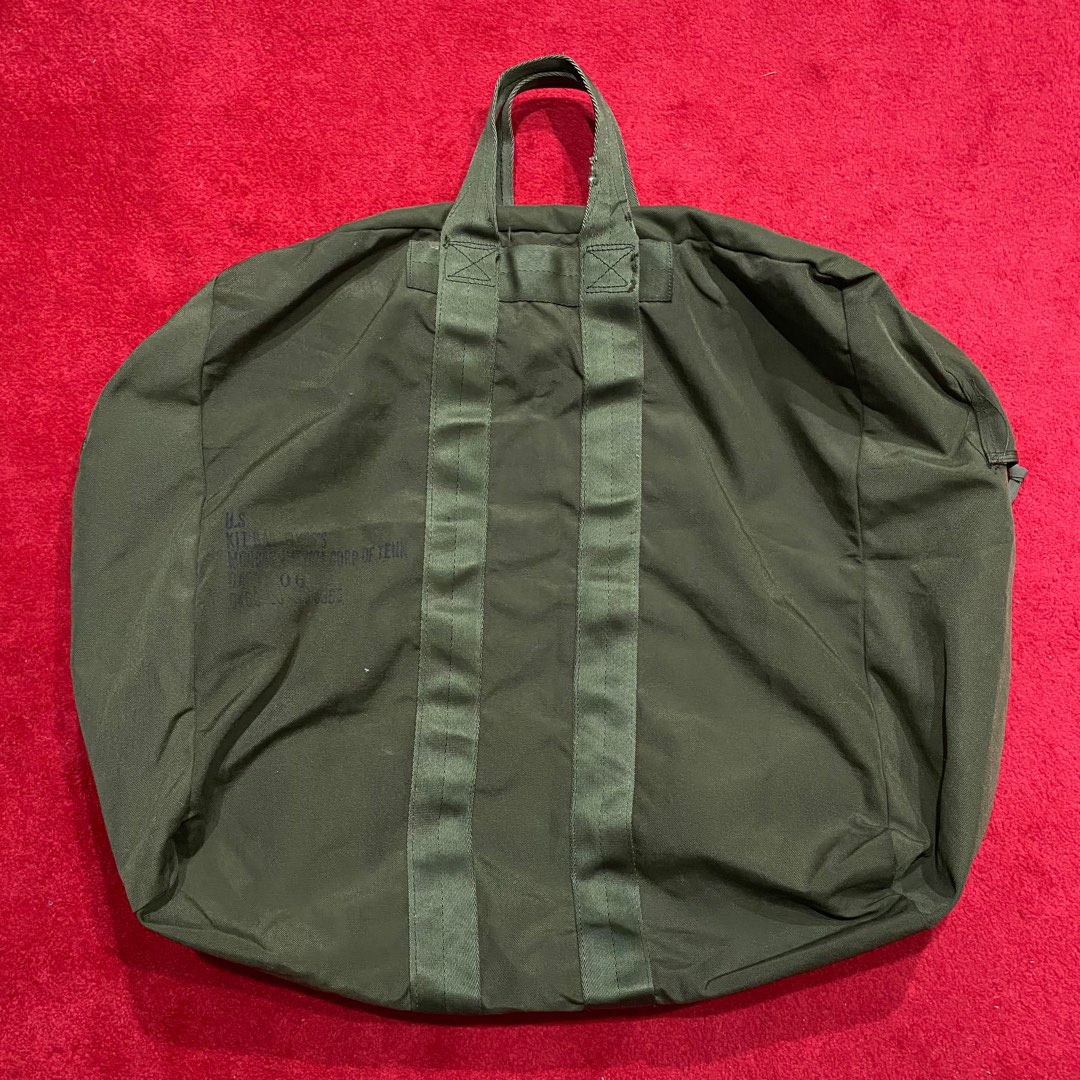 vintage military kit bag flyers, Women's Fashion, Bags & Wallets ...