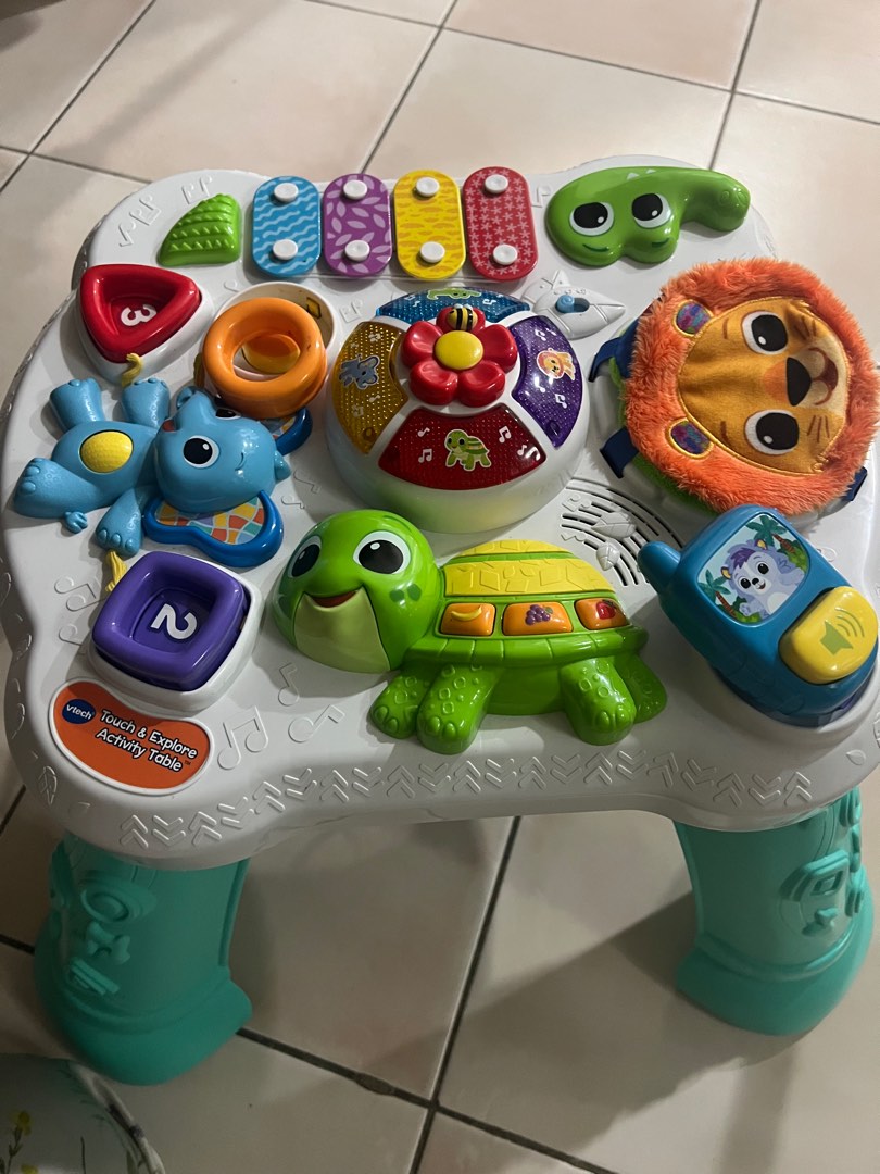 Vtech activity table, Babies & Kids, Infant Playtime on Carousell