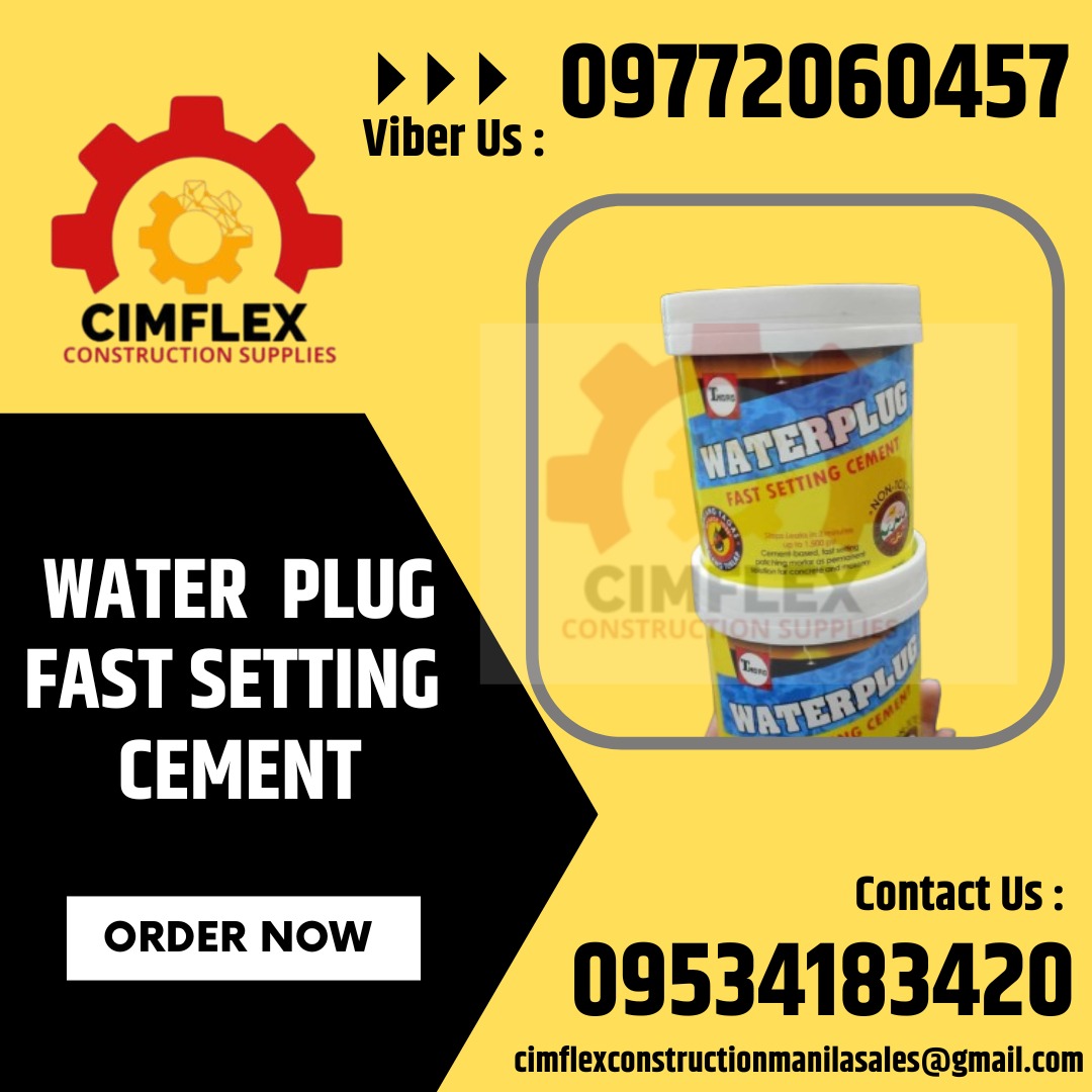 waterplug fast setting cement, Everything Else, Looking For on Carousell
