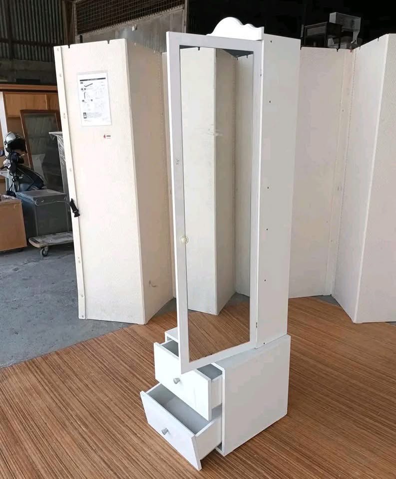 Whole body mirror with storage Cabinet, Furniture & Home Living ...